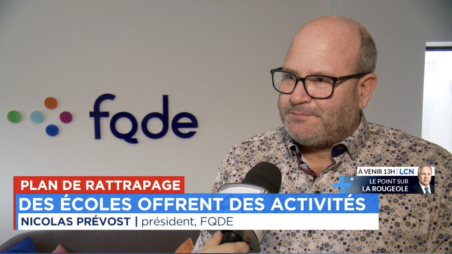 Pour les directions d’école, la logistique entourant le plan de ...